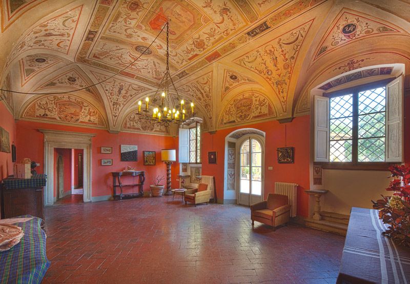 14 bedroom Villa for sale with panoramic view in Florence, Tuscany